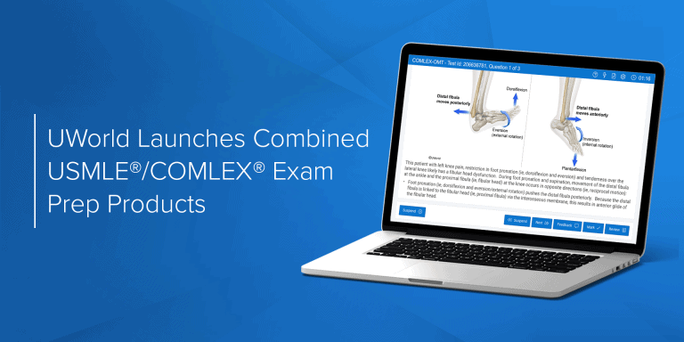 UWorld Launches Combined USMLE®/COMLEX® Exam Prep Products