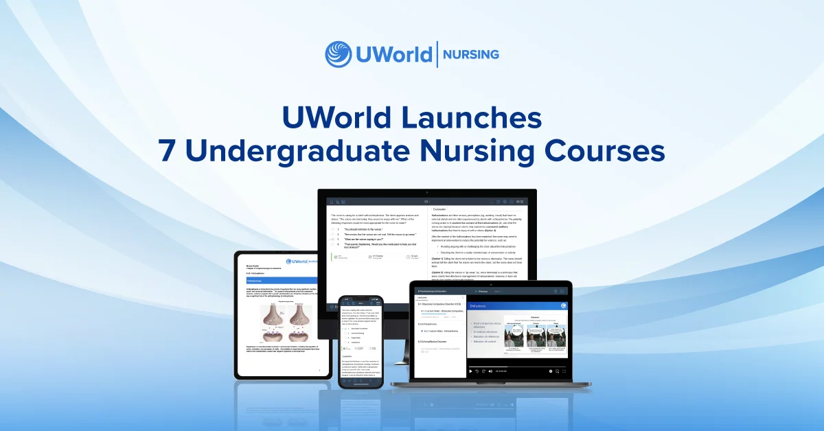 UWorld Launches 7 Nursing Courses